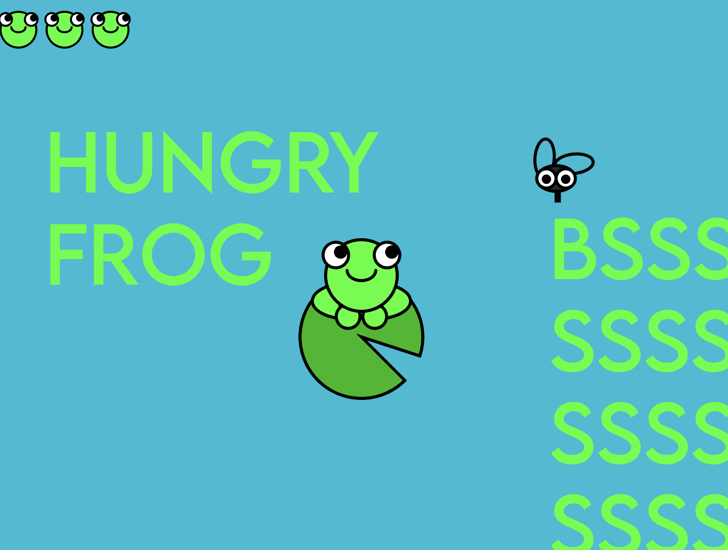 Hungry Frog by Vera Müller