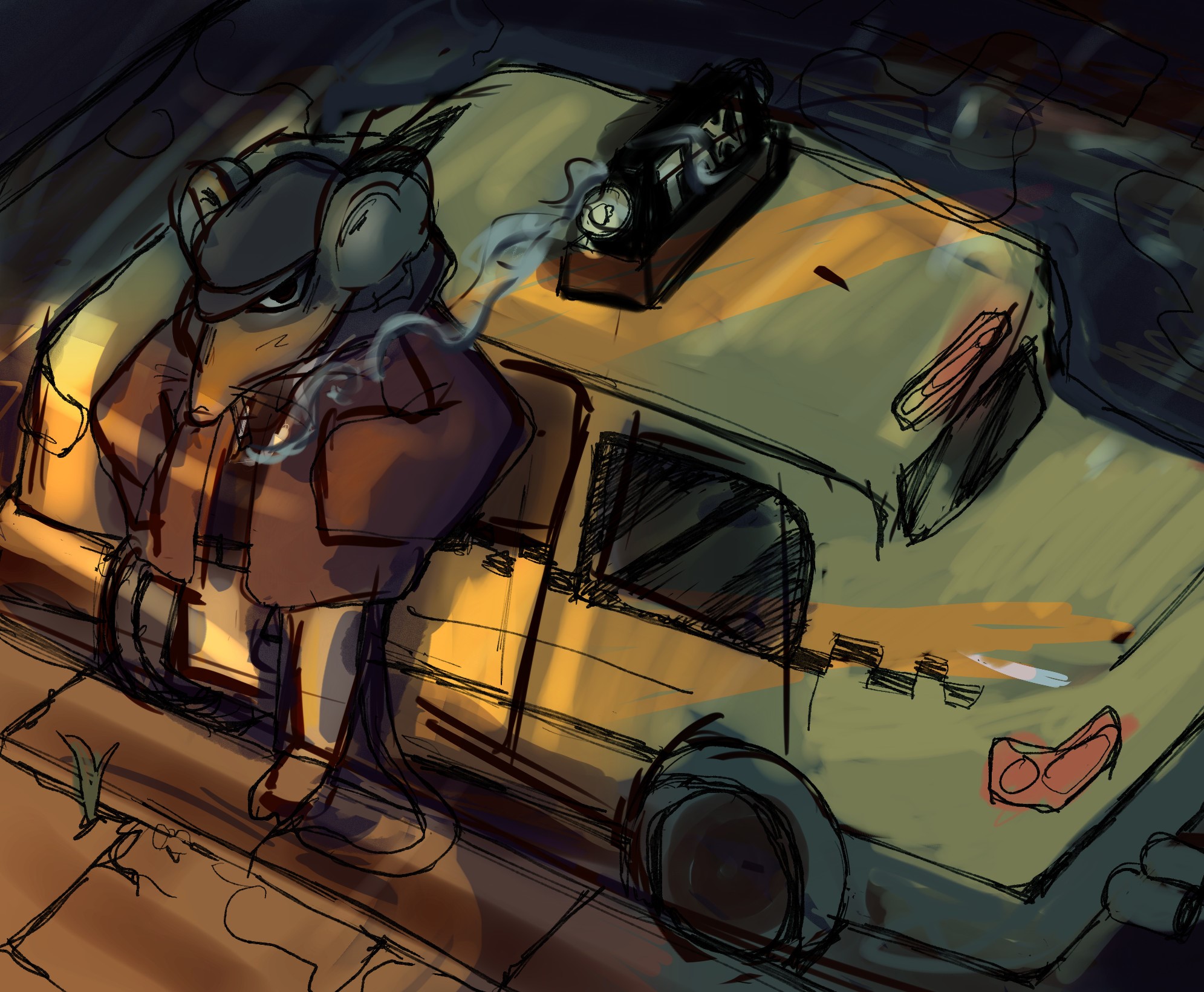 Non-Stop Taxi by Spacebirblizzy, Kyo, Ereklvl, ViktorZin, Toffelpuffer