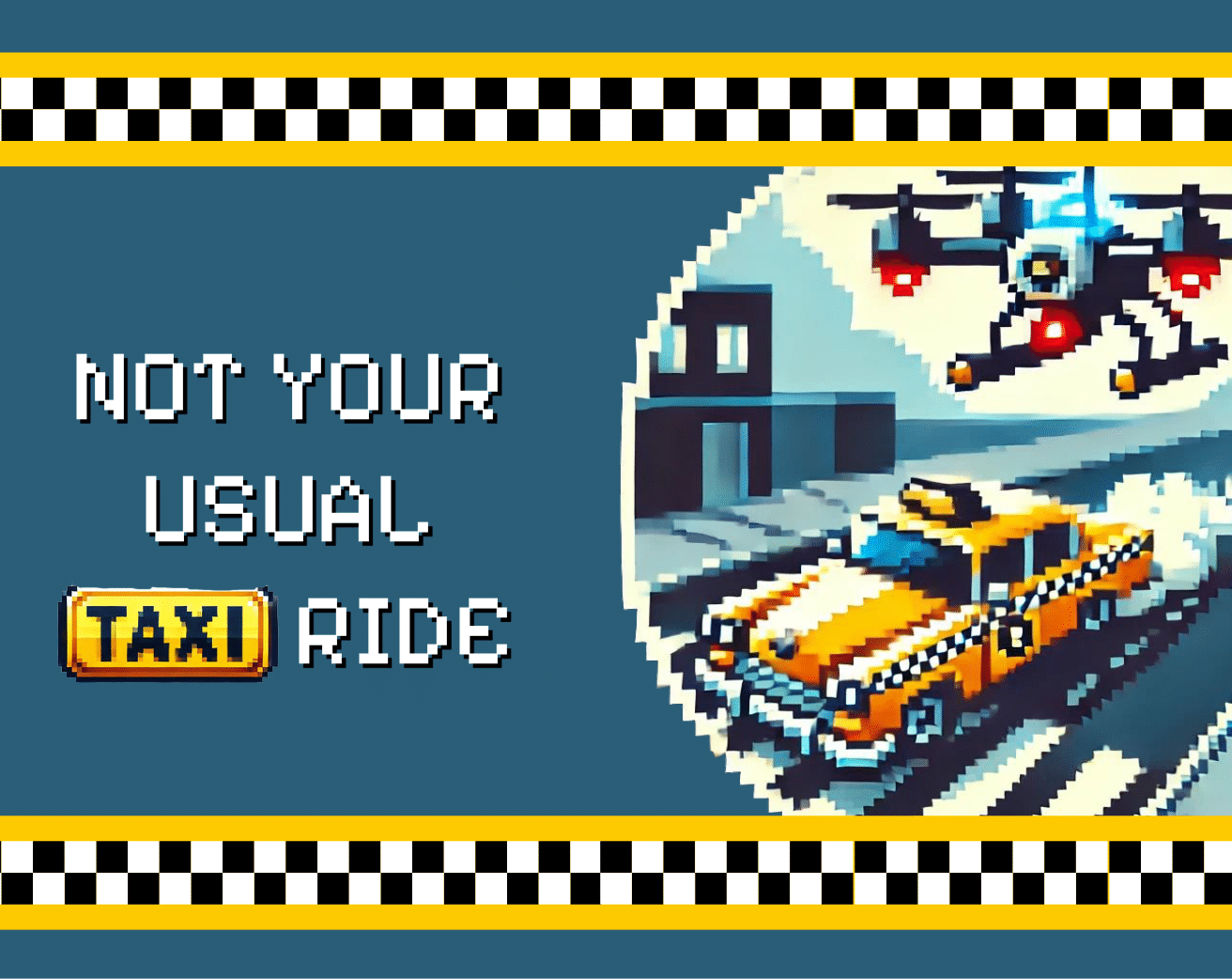 Not Your Usual Taxi Ride by Sponcio, FioreBuddha, MgMr_mano, SteCube