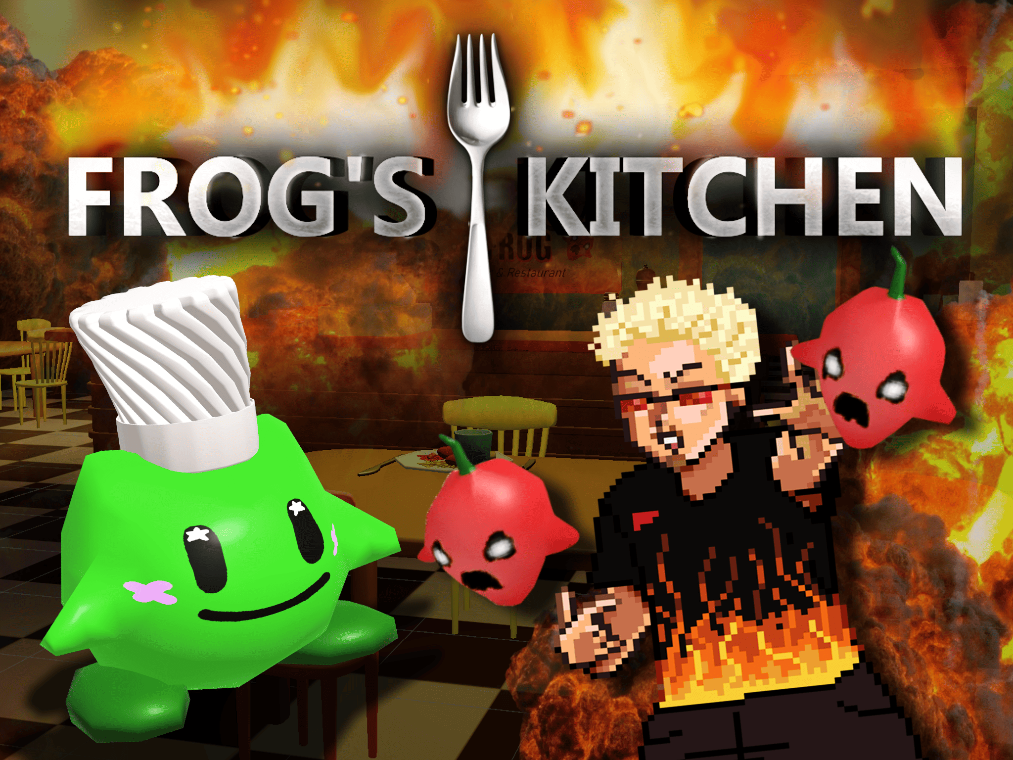 FROGS KITCHEN by EMMY, Mikado, Videman, lillisotnos, Neon Lasagna