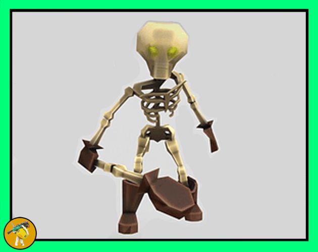 Animated RPG Skeleton by Levraicoincoin