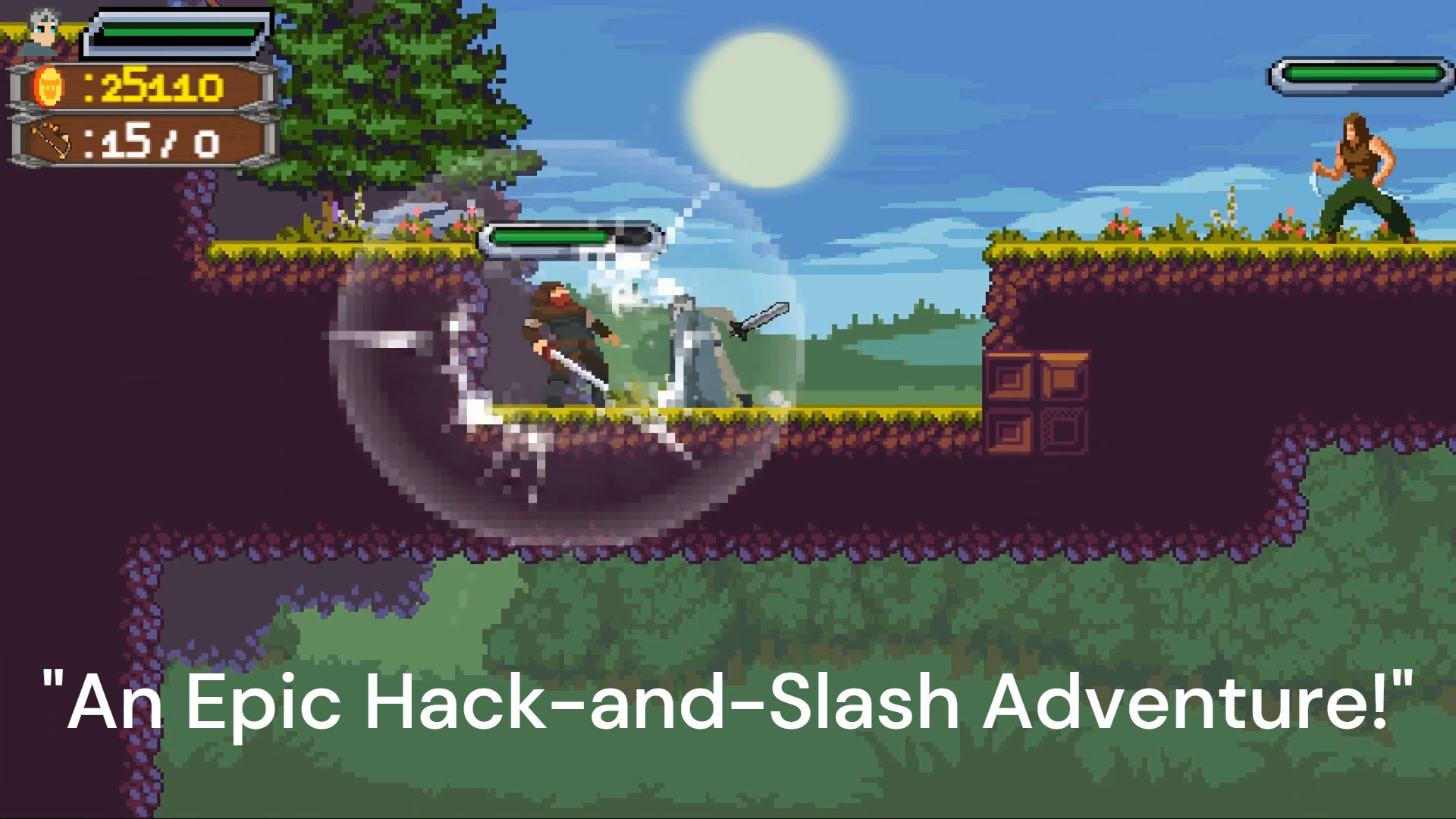 Sword Master - A pixel-art hack-and-slash adventure! -Made with ...