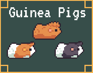 Guinea Pigs! -Pixel Art Asset Pack by exclusiveOlive