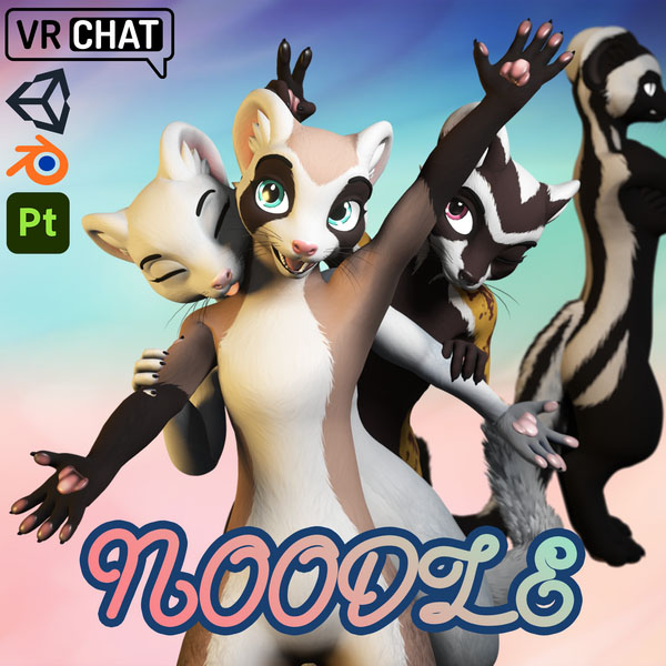 Noodle - VRChat Avatar ♥ by OkenHax