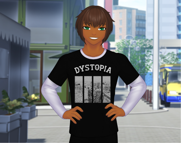 Visual Novel Sprite (Male)(Free) by Rumi's Asset Shop