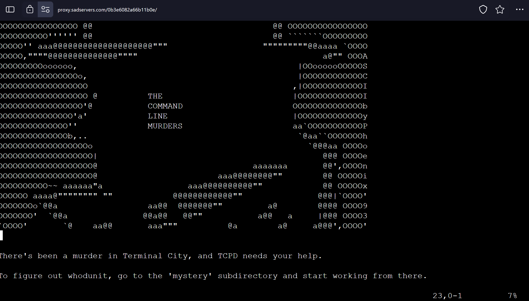 Gamified Terminal Puzzles: Sadservers - itch.io