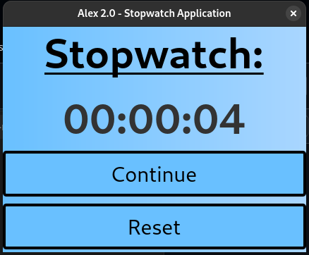 Alex - Stopwatch by Jonathan Steadman