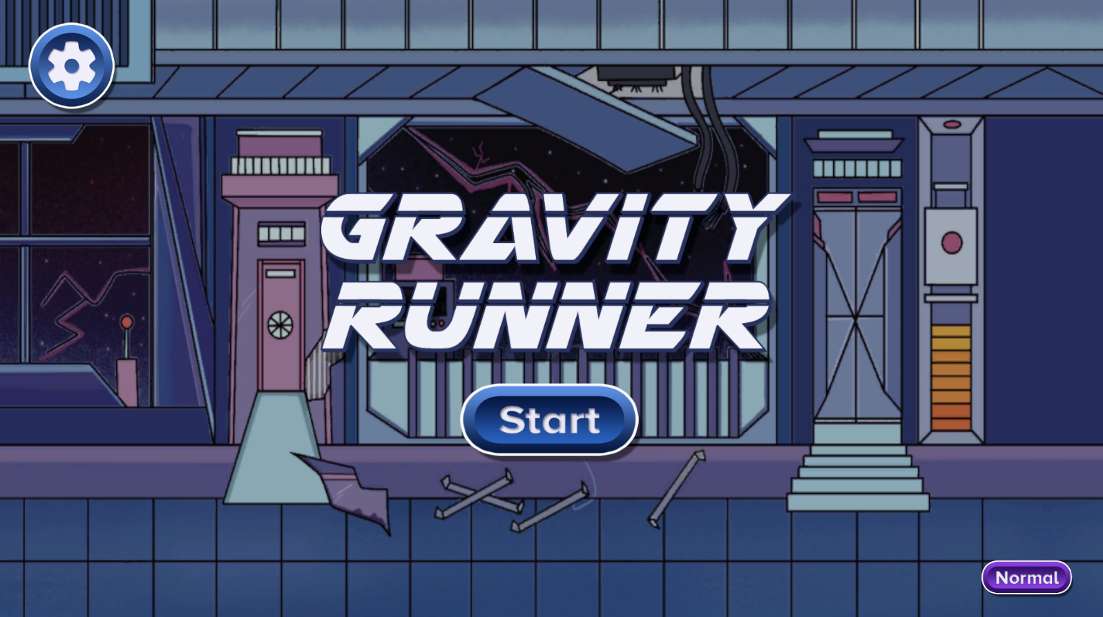 Gravity Runner by Berdzhart for Hands-on GIM Apprenticeship 2024 - itch.io