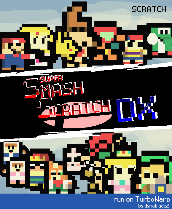 super Smash Scratch: DX - Animated Trailer - super Smash Scratch: DX by dynablade2