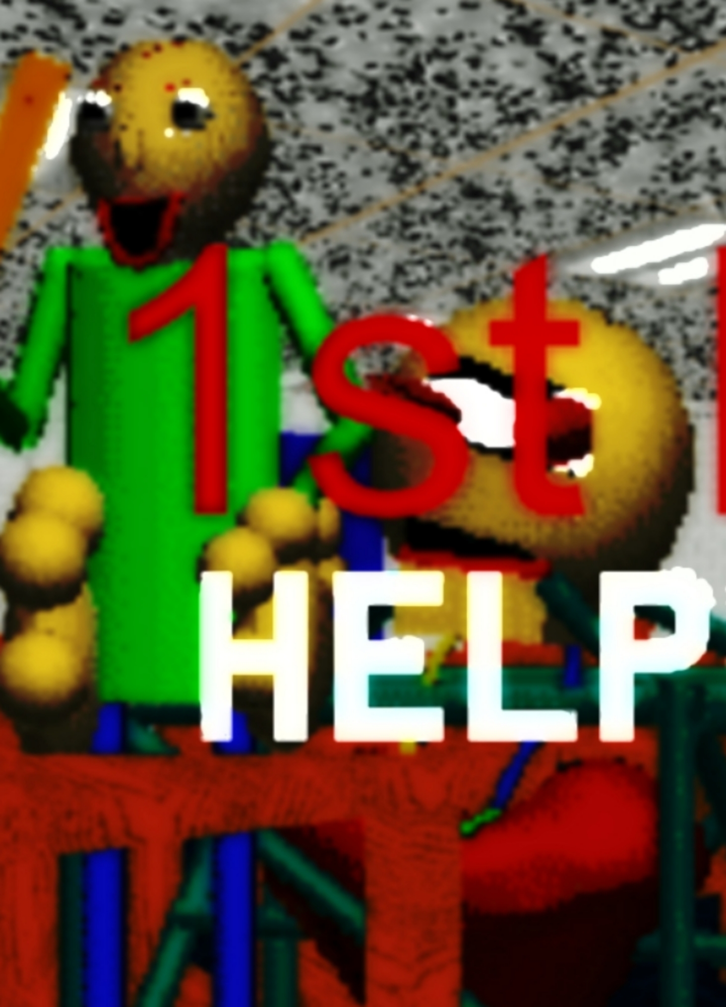 1st Prize Helps Baldi by ey3y3y