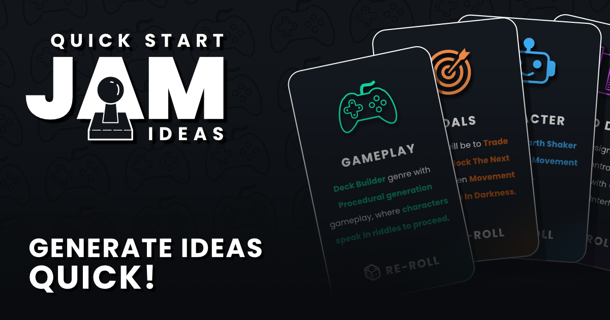 Game Jam Idea Generator - Spark Your Creativity - itch.io