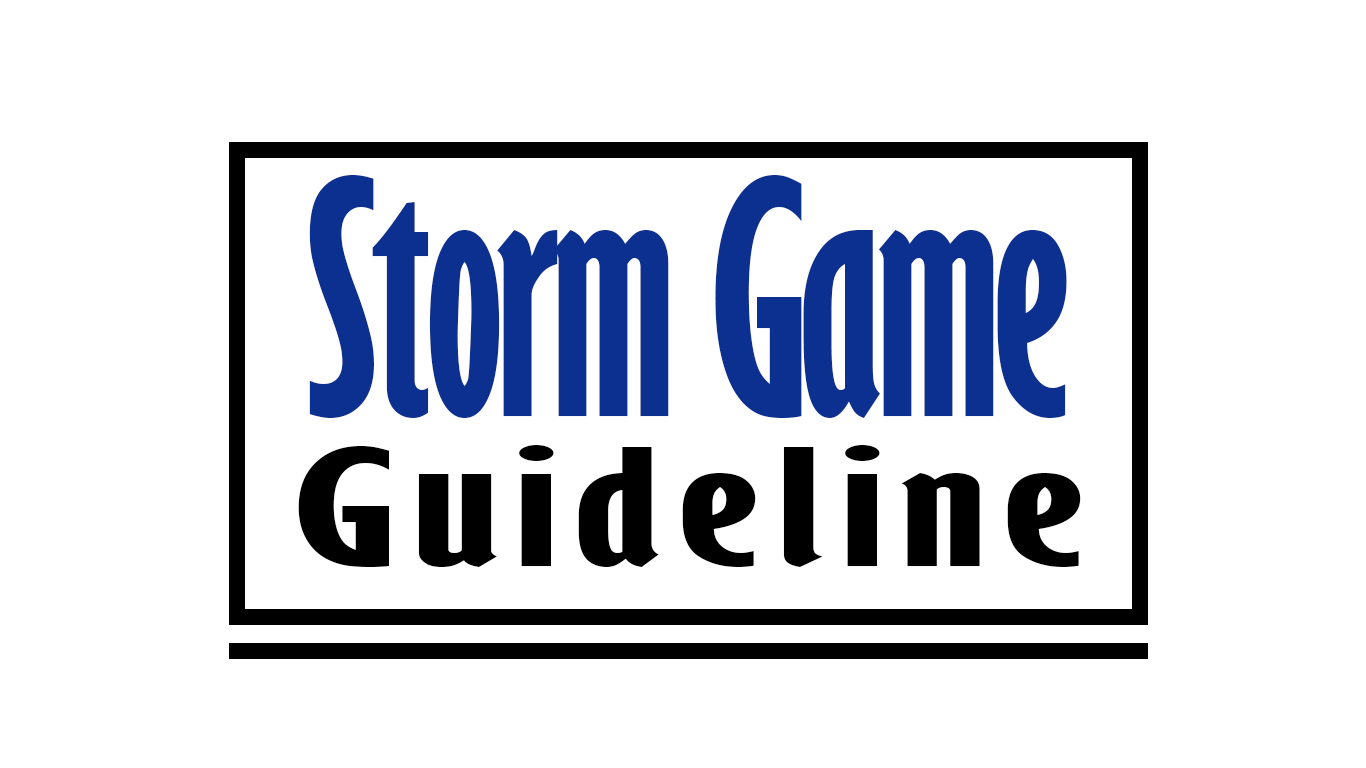 Storm Game Guideline by Yanmin Zhou