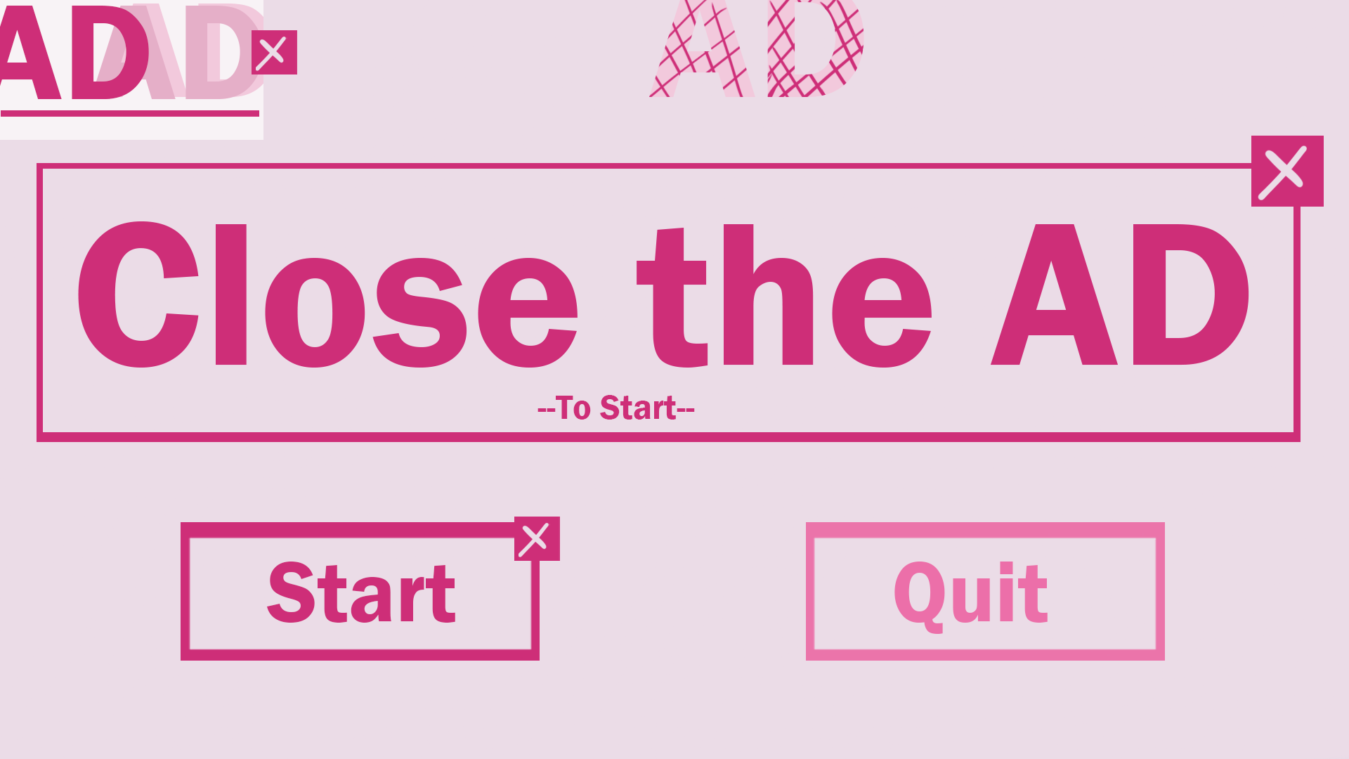 Close the AD by Komo12