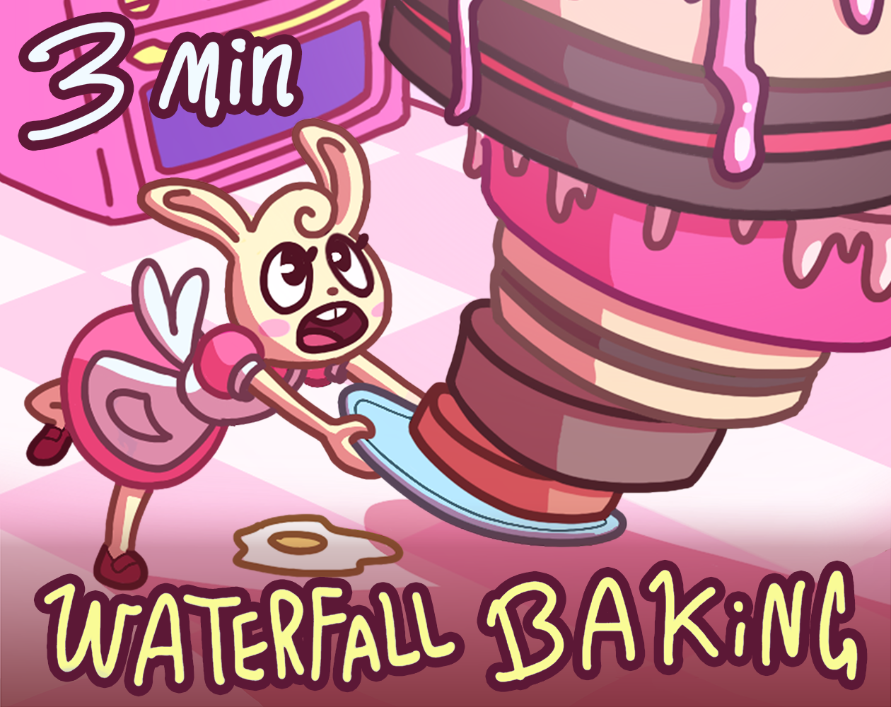 Waterfall Baking by twinklesunnysun