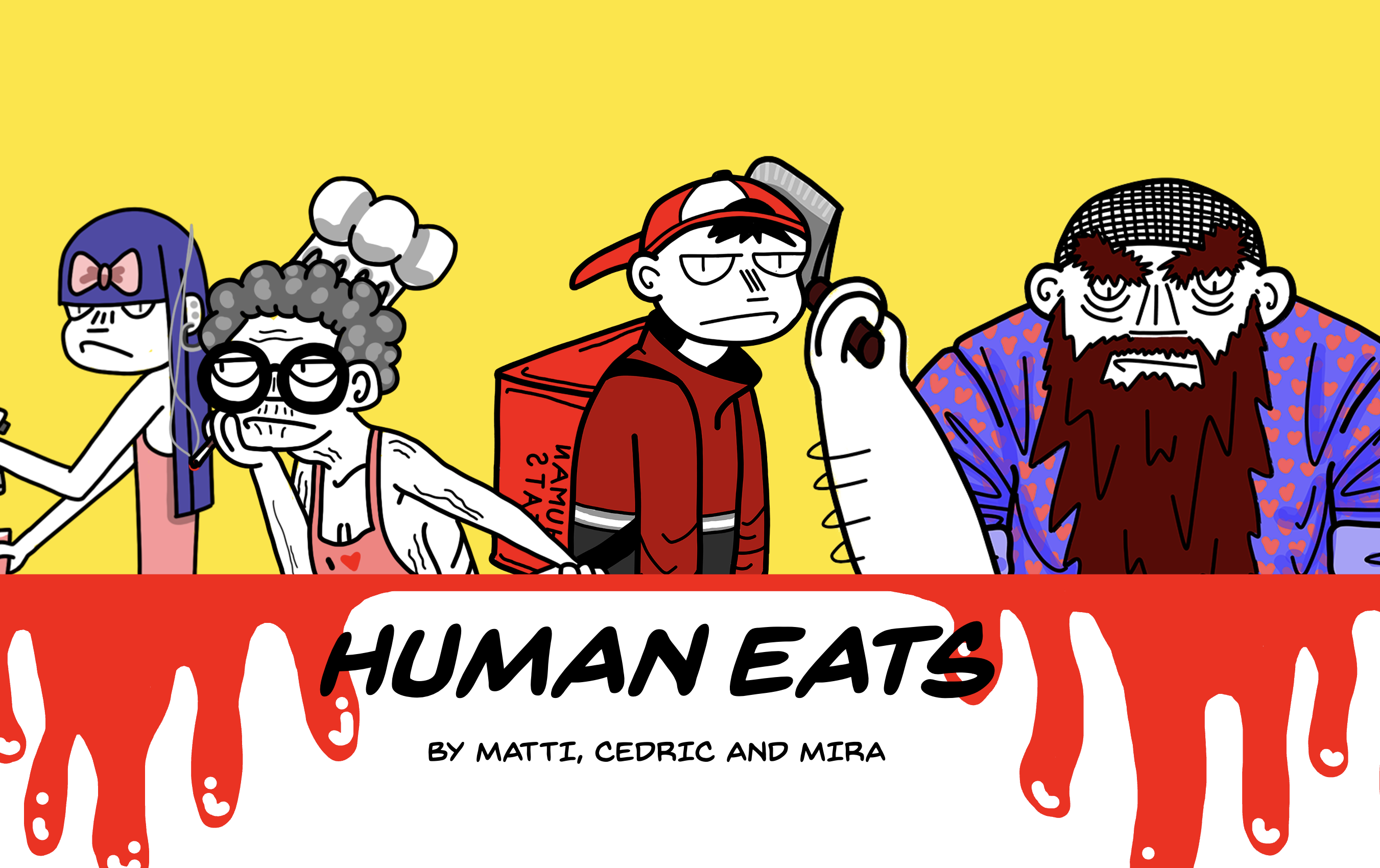 Human Eats by HabbaTheJutt, cedii