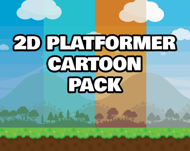 2D Platformer Cartoon Pack by Slurpcanon
