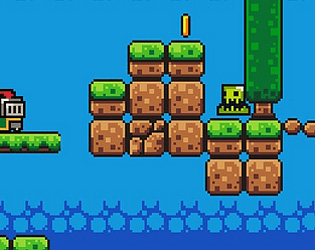 Knight Platformer by Tina Blair