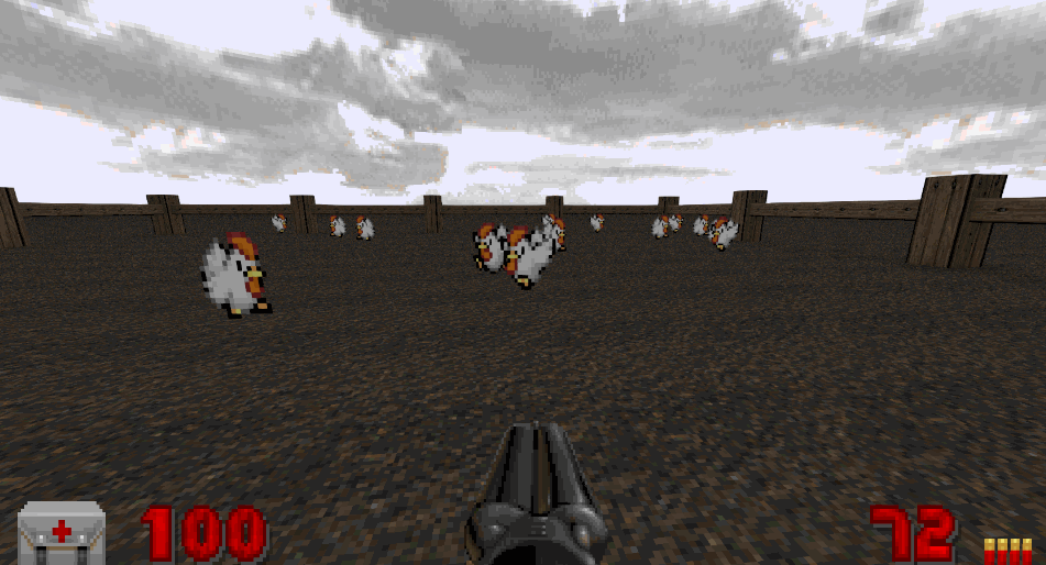 Doom Mod: Cucco Chicken from Zelda by Casey Warrer