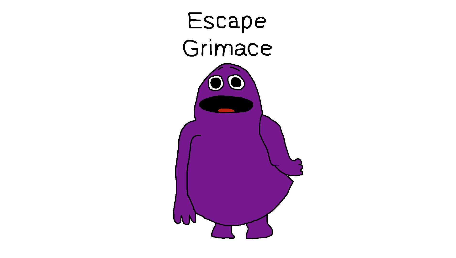Escape Grimace by Hamman11