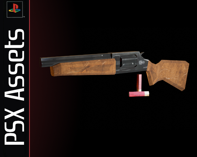 PSX Revolver Shotgun by Sockhouse Studios