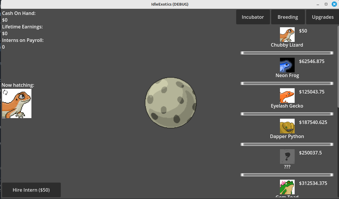 Idle Exotics DevLog (November 2024) - itch.io