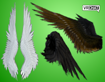 ZealotDKD Avian Wings Vrchat blender by ZealotDKD