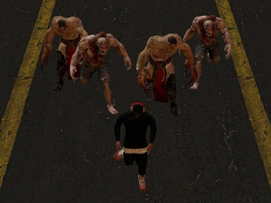 Zombie Chase by Quwi