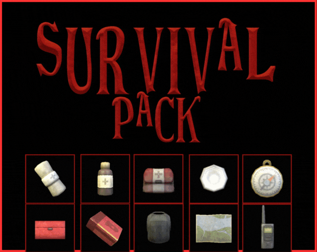 Survival Pack (Items) by Los-Lolos