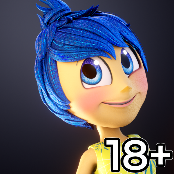 Joy AdultsOnly18+ 3D Blender Rig by ZH7EVEN