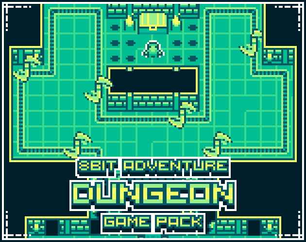 Devlog - 8x8 Dungeon Tileset 8-BIT Game Asset [Retro Adventure] by ELV ...