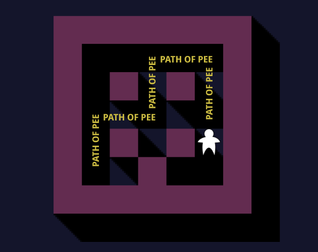 Path of Pee by kurilluk, deniszykov, Bonduel for GDS Prague Game Jam ...