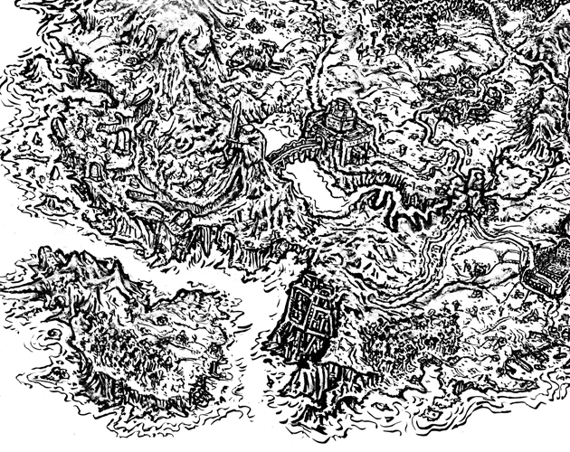 Wraithlands (Maps and Sheets) by Bone Chanter