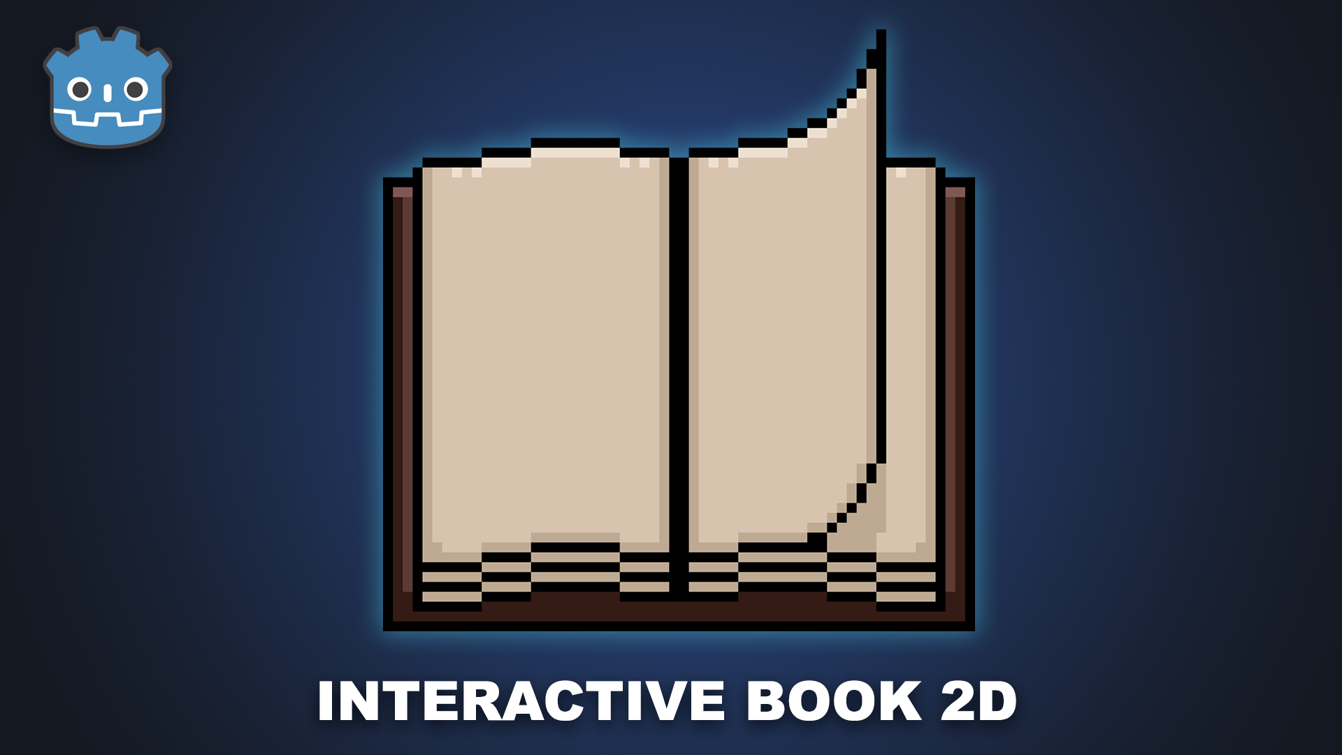 Interactive Book 2D | Godot 4 by ByteChompGames
