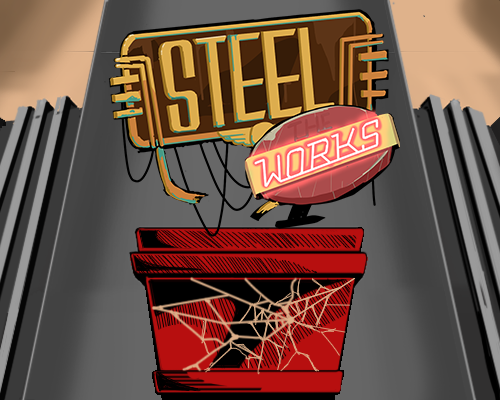 STEELWORKS by UOWM Game Development, bray., jemyste