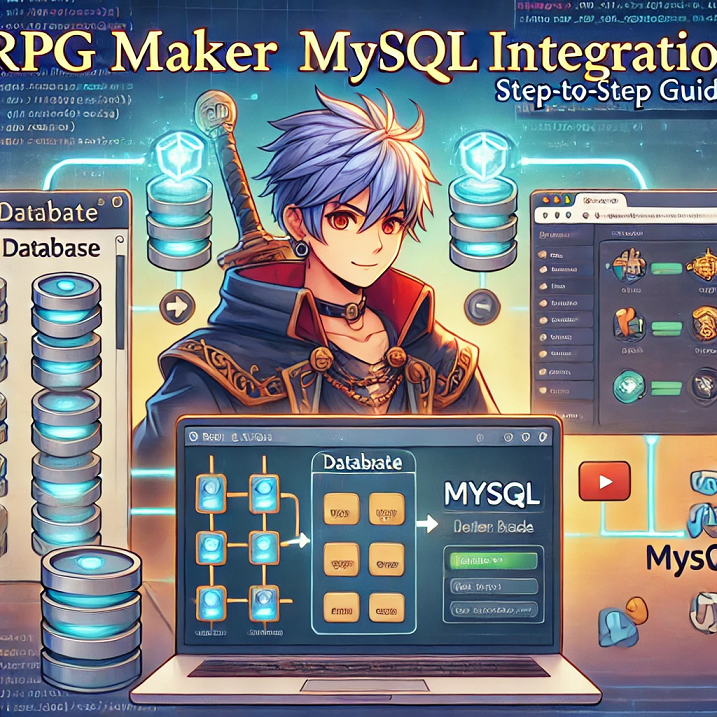 RPG MAKER MV MZ MYSQL CONNECTION PLUGIN by WisePot^