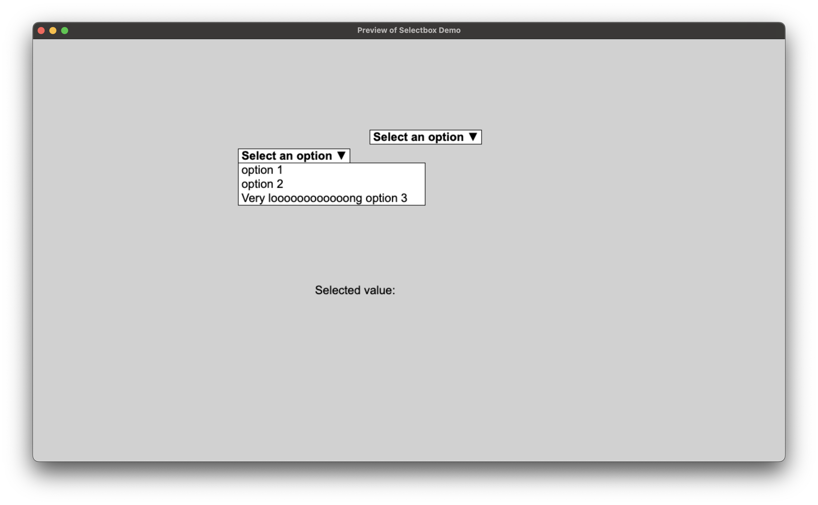 SelectBox GDevelop extension by Avram SelectBox GDevelop extension by Avram