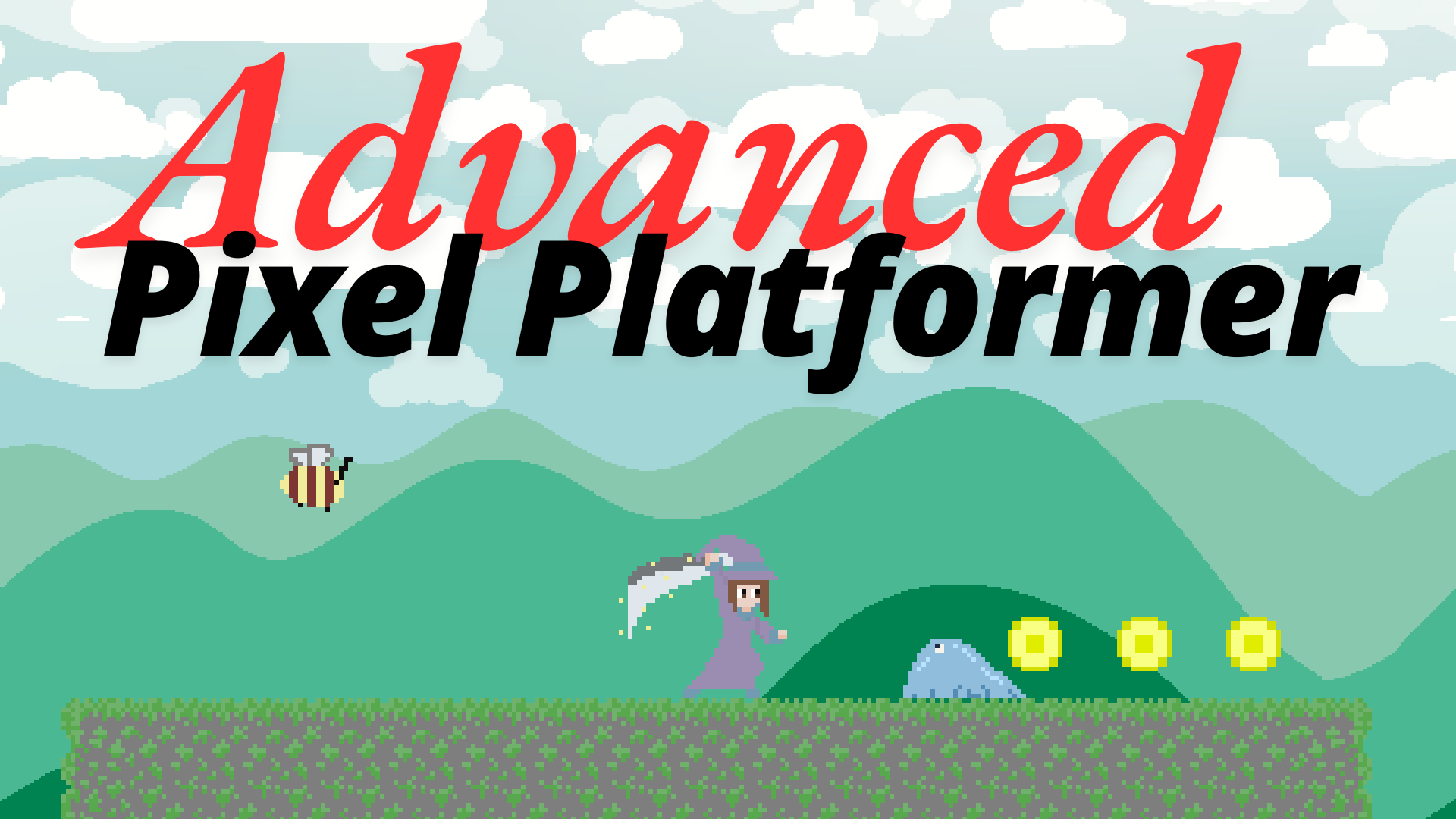 Gdevelop Advanced Pixel Platformer Template by ArnikGameDev