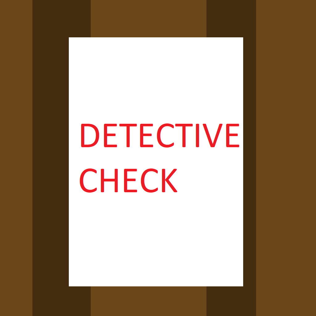 detective check by M.Y. official
