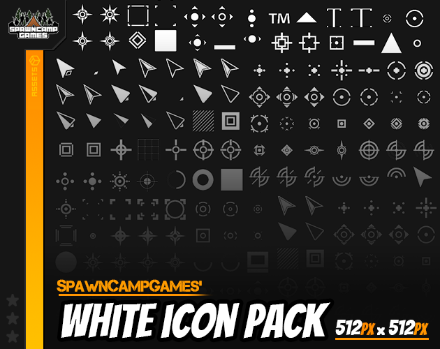 White Icon Pack by SpawnCampGames