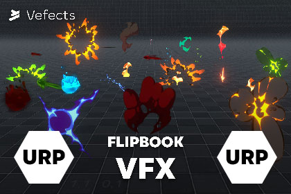 Flipbook VFX - Unity URP by Vefects - Realtime VFX for Games