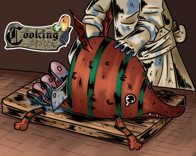 Cooking Dragons by horrorfabula, Rok3tte, umi.xall, Yamshik, Dwarffy