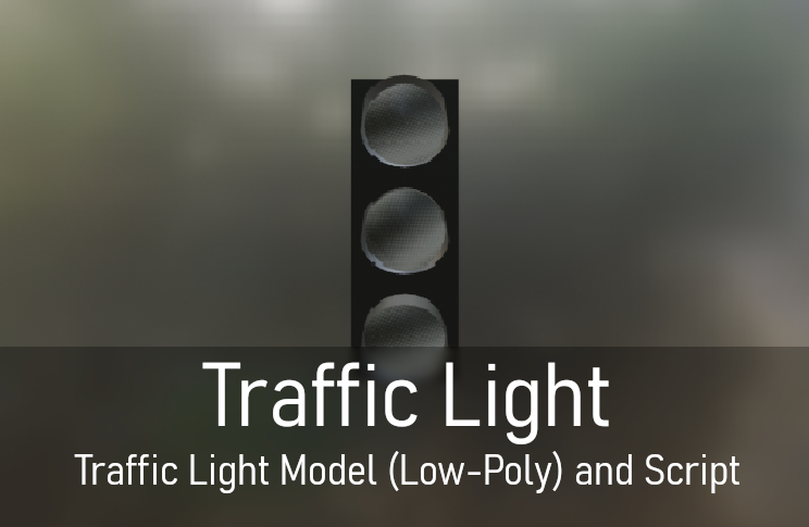 Traffic Light (Low-Poly) by Cheeseek