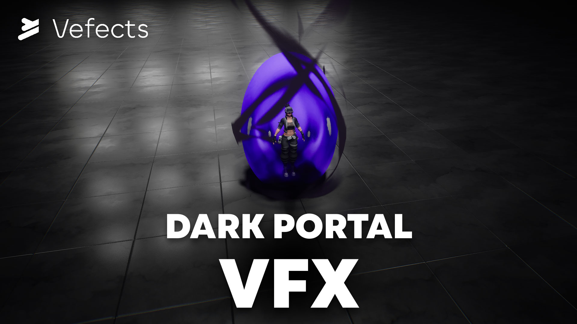 Dark Portal VFX - Unreal Engine by Vefects - Realtime VFX for Games