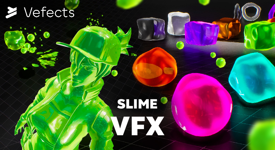 Slime VFX - Unreal Engine by Vefects - Realtime VFX for Games