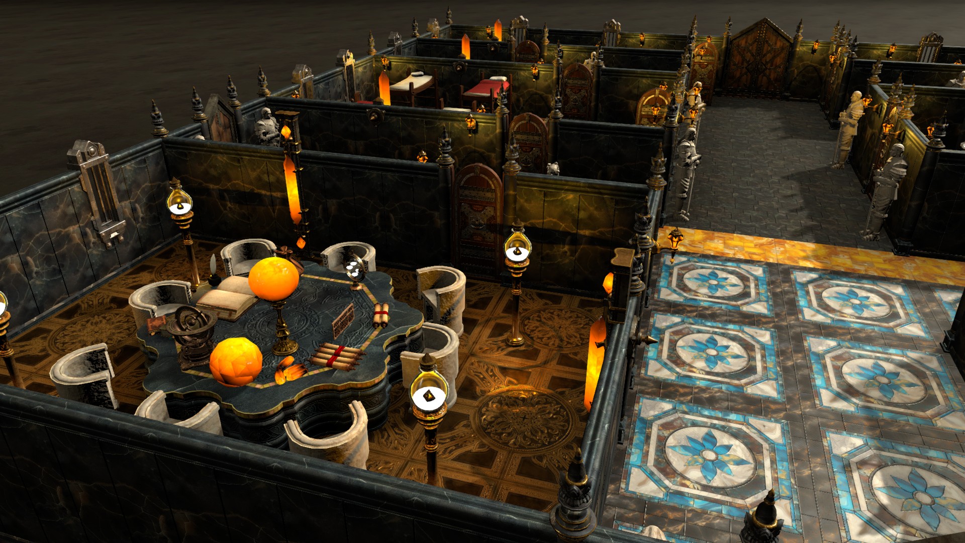 Dwarven Fortress - Battlemap Pack by tnthuskii