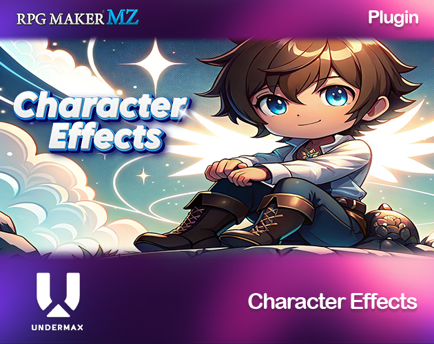 Update: v1.1.0 - RPG MAKER MZ Plugin: Character Effects by Undermax