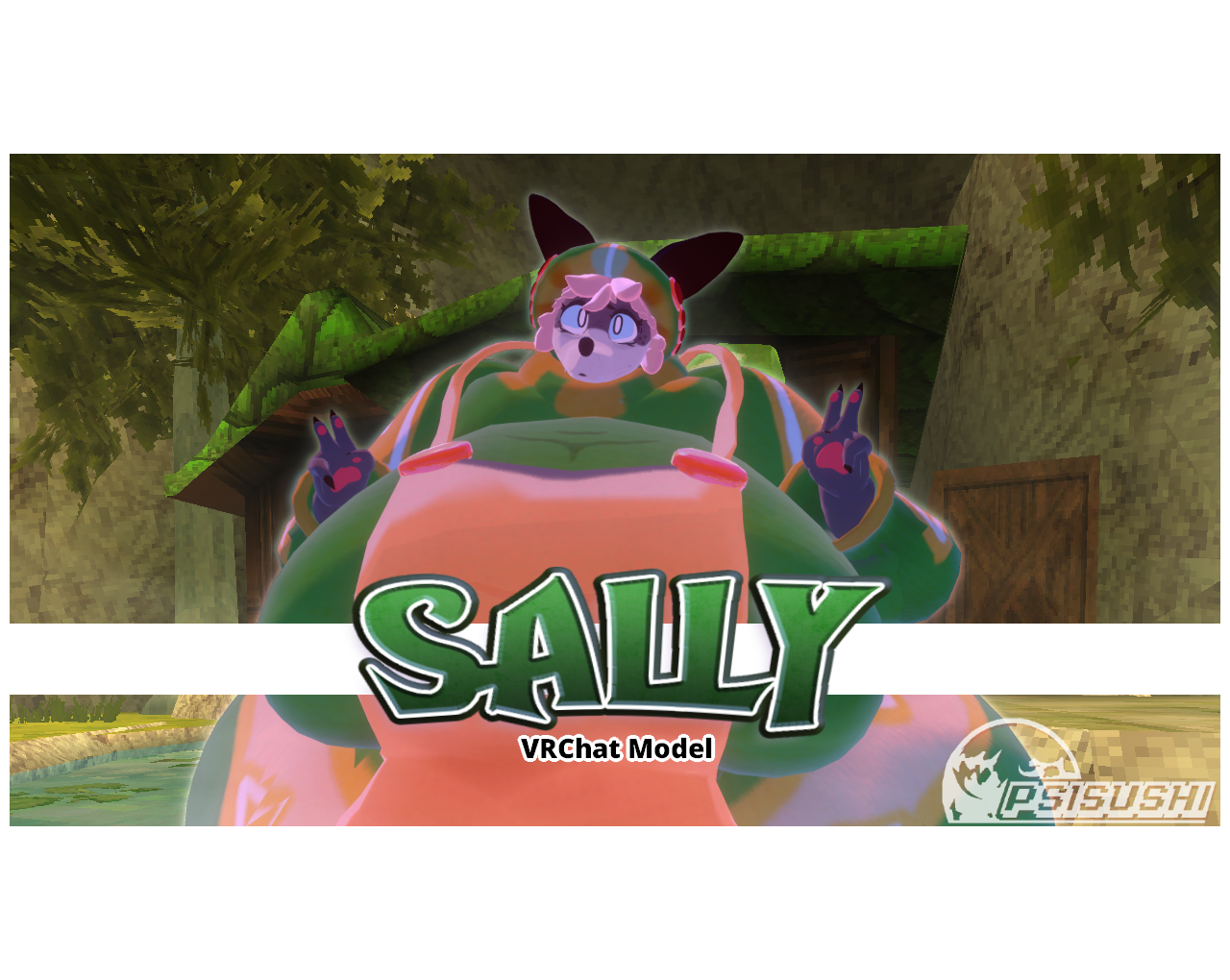 Sally Atlyss (VRChat) +18 by PsiSushi