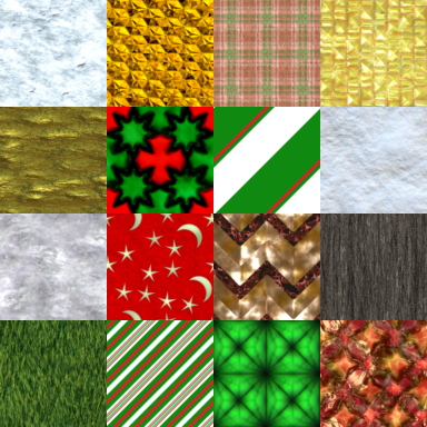 Holiday Texture Pack by Screaming Brain Studios