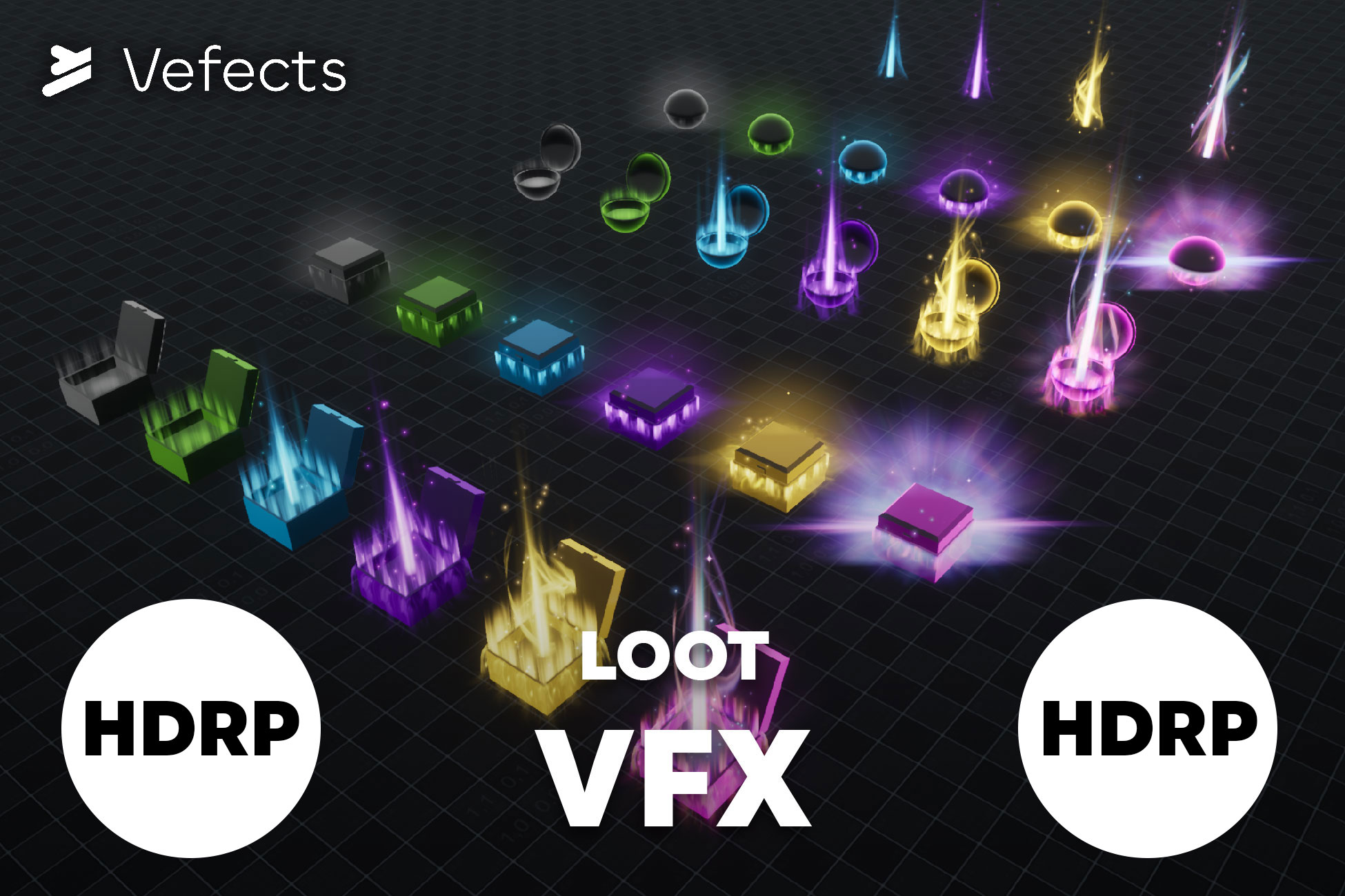 Loot VFX - Unity HDRP by Vefects - Realtime VFX for Games