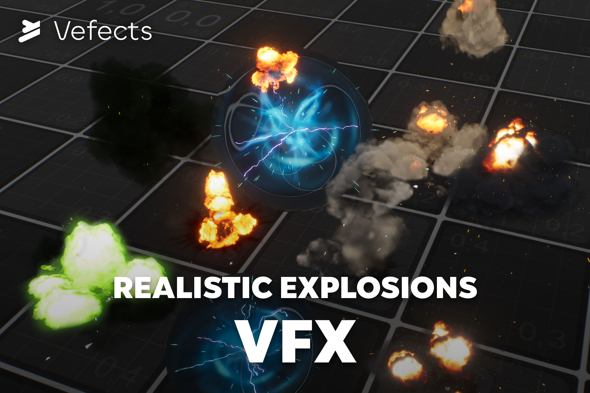 Explosions VFX - Unity by Vefects - Realtime VFX for Games Explosions VFX - Unity by Vefects - Realtime VFX for Games